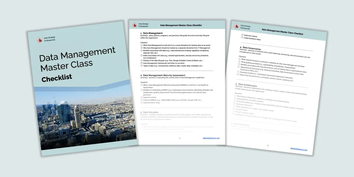 Data Management Master Class